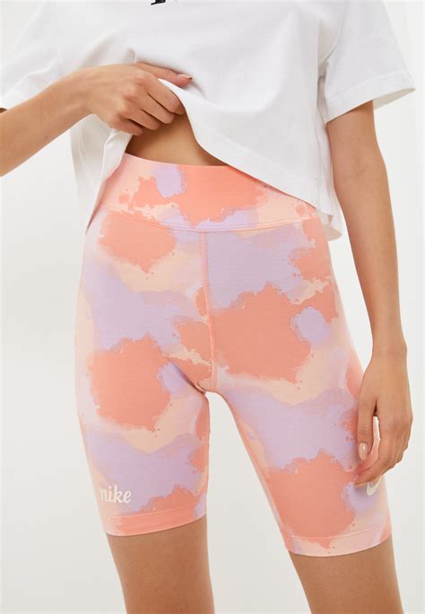 Велосипедки Nike W NSW AOP SHORT, цвет: мультиколор, RTLABY527901 ...