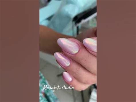 Нежная втирка, из серии "Единорожка"🦄 #марафет #втирка #маникбр # ...