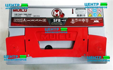 Купить аккумулятор MUTLU 75 А/ч 750A SAE с бесплатной доставкой