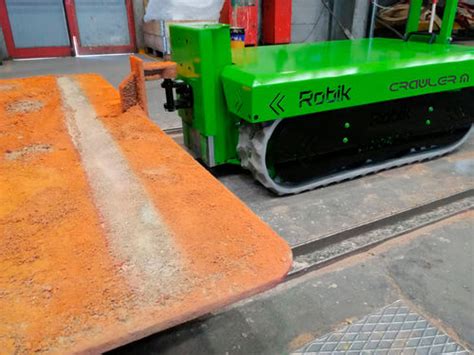 Самоходная грузовая гусеничная платформа Robik | Track Platforms