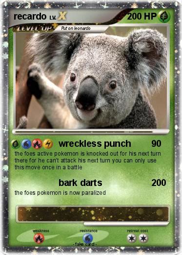 Pokémon recardo - wreckless punch - My Pokemon Card