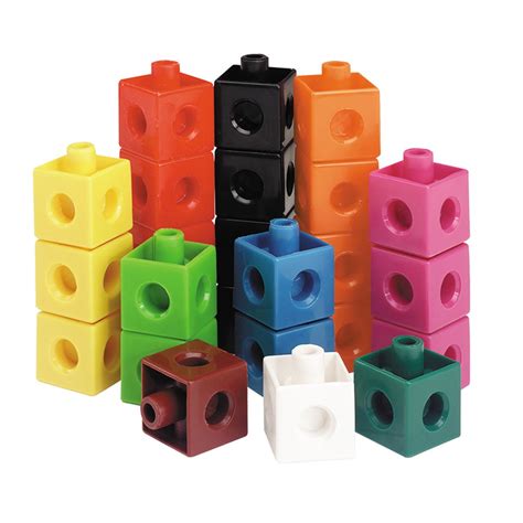 Snap Cubes, Set of 1,000 - LER7586 | Learning Resources | Unifix