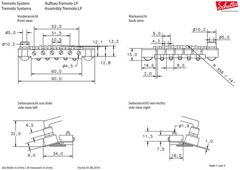 Assembly Tremolo LP - Schaller Assembly Tremolo LP - Audiofanzine