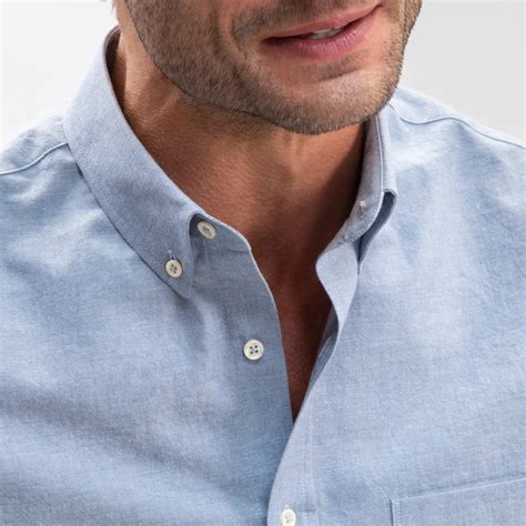 Go West Western Blue - Shirt made in USA from Portuguese fabric