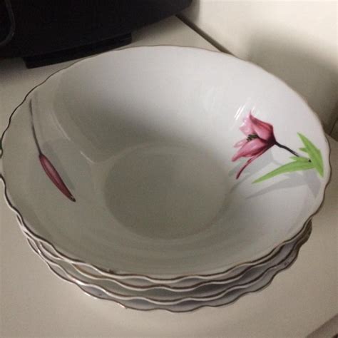 Суповые тарелки 4 шт.- Fine Porcelain – купить в Москве, цена 500 руб ...
