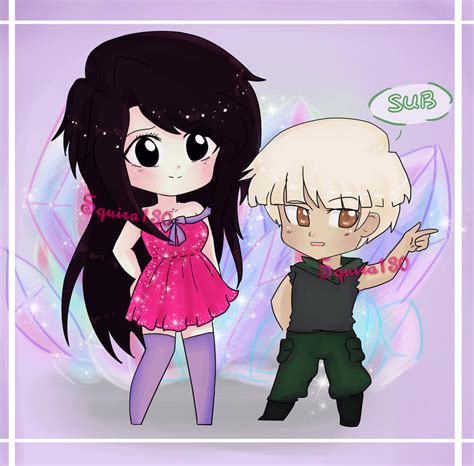 Sis and bro by Squira130 on DeviantArt