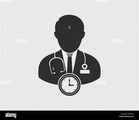 Medical doctor profile icon male hi-res stock photography and images ...