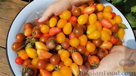 Рецепт: Медовые помидоры на зиму (без уксуса) на RussianFood.com