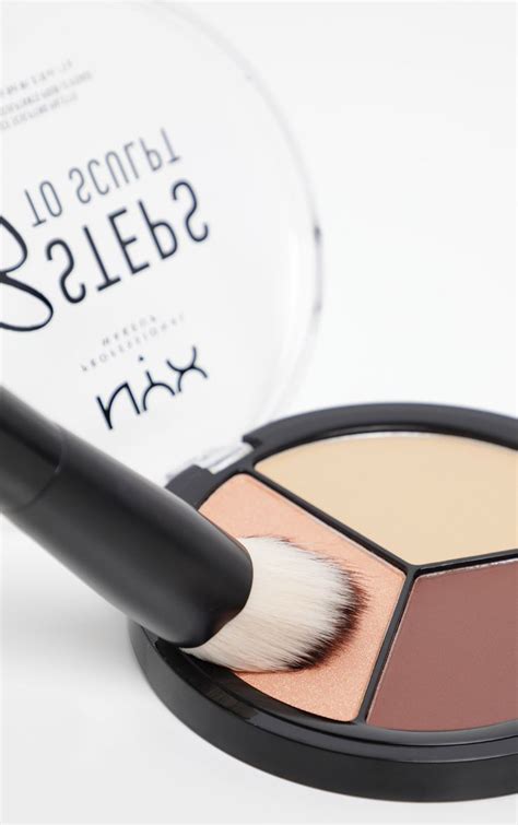 NYX Professional Makeup 3 Steps to Sculpt Face Sculpting Palette Medium ...