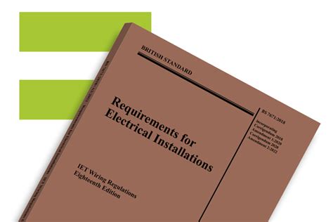 BS 7671 - 18th Edition