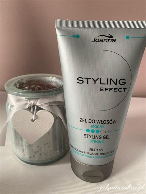 Joanna Styling Effect, żel do włosów mocny · Jak naturalnie