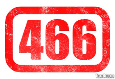 466 Text Effect and Logo Design Number