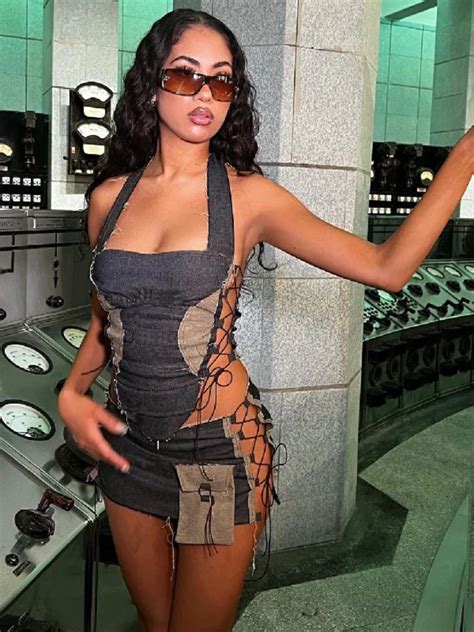 Top-and-Skirt-Set-Bandage-Night-Club-Outfit-Halter-Festival-Outfit ...