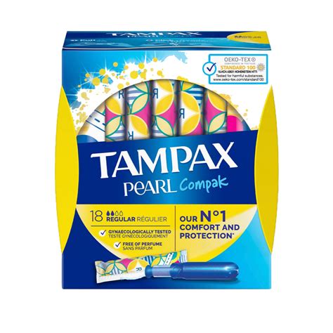 Tampax Compak Super Plus - 18 Pack - Medicine Marketplace
