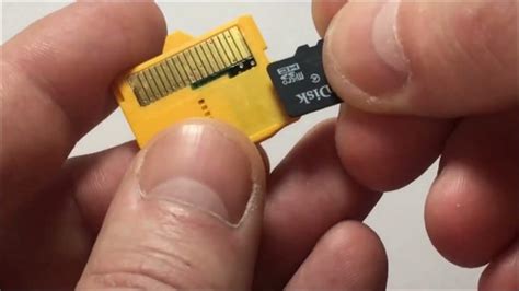 карта переходник (microSD) памяти для фотоаппарата OLYMPUS - YouTube