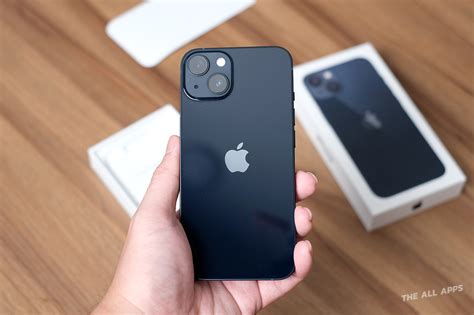 แกะกล่อง พรีวิว iPhone 13 สี Midnight เครื่องศูนย์ไทย - THE ALL APPS