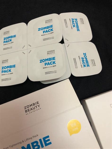[Skin1004] Zombie Mask Pack 2g x 7EA, Beauty & Personal Care, Face ...