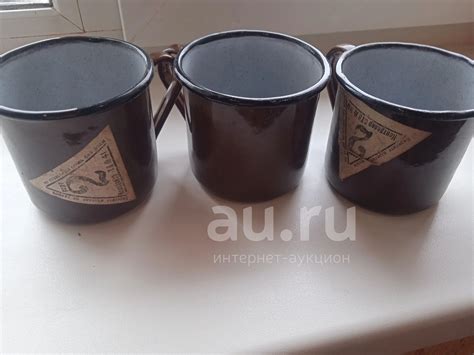 Кружки эмалированные — купить в Красноярске. Состояние: Отличное ...