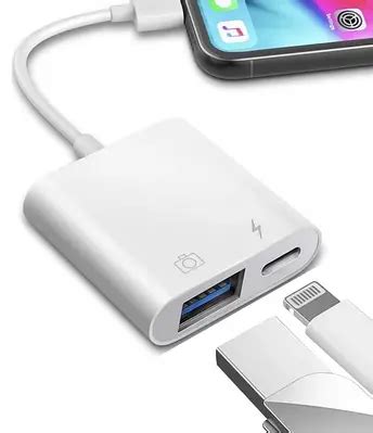Переходник usb iphone 5g led | купить недорого, на Prom | Украина