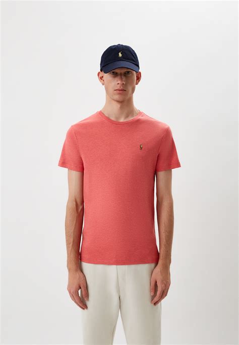 Футболка Polo Ralph Lauren, цвет: коралловый, RTLAAZ181201 — купить в ...