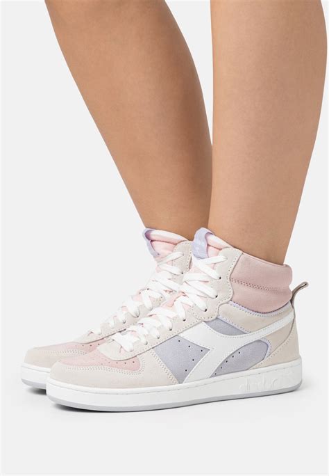 Diadora MAGIC BASKET MID - Sneakers high - arctic ice/barely blue ...