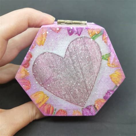 Деревянная шкатулка выполненная в технике декупаж 💝 Ручная работа 🖖 ...