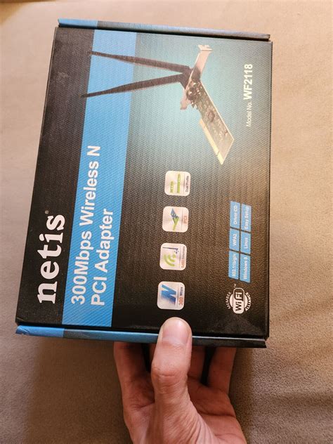 Used Netis WF-2118 300Mbps Wireless-N PCI WiFi Adapter Card - UBB.threads