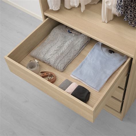 KOMPLEMENT drawer white stained oak effect 75x58 cm | IKEA Eesti