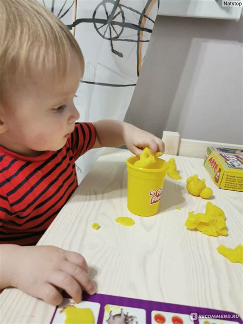 Тесто-пластилин Attivio Pasta Fantasta, 4 банки - «Одноразовый вонючий ...