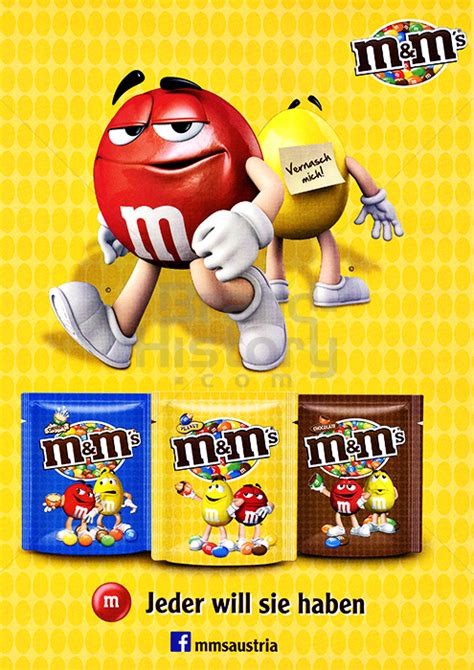 m&m's - m&m's · Jeder will sie haben. | Brand-History
