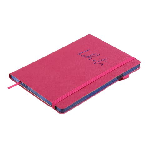 Блокнот деловой А5 LIBRETA 96 листов в точку искусственная кожа BUROMAX ...
