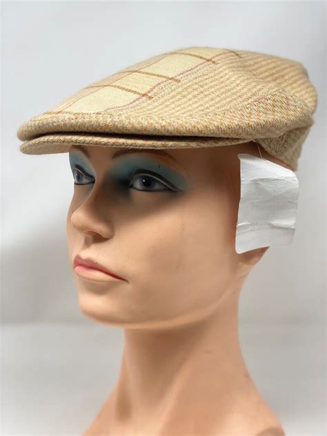 Magnificent Torpedo English Wool Cap, Handmade, Size 57 (22.44''), NEW, Never Worn. - Etsy