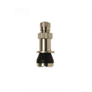 (TR416SS) Valve Stem Chrome .453 Rim Hole 1 1/8" eff. Length ...