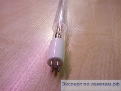 Кварцевый чехол (колба) для ультрафиолетовой бактерицидной лампы 23x1 ...