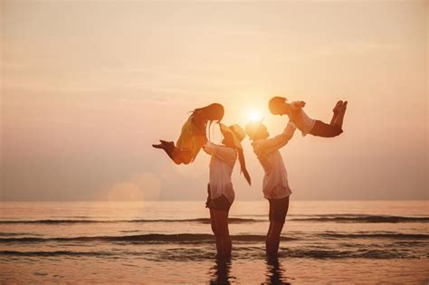 Happy Family Silhouette