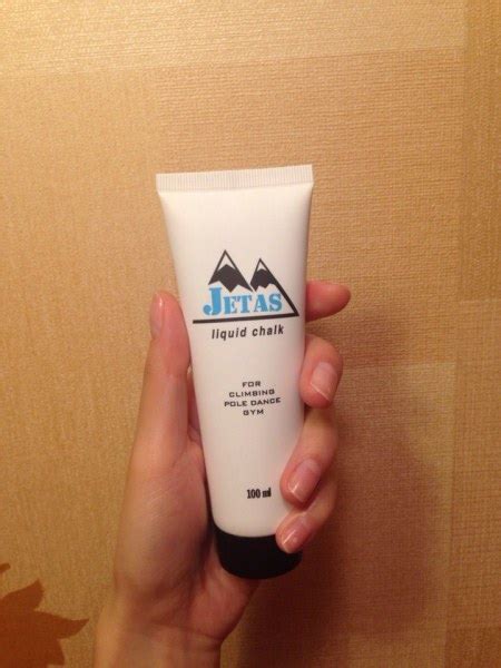 Жидкая магнезия Jetas Liquid chalk 100 ml - «прилипла» | отзывы