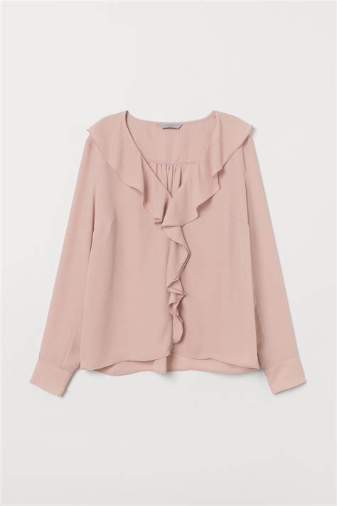 Volangblus - Dimrosa - DAM | H&M FI