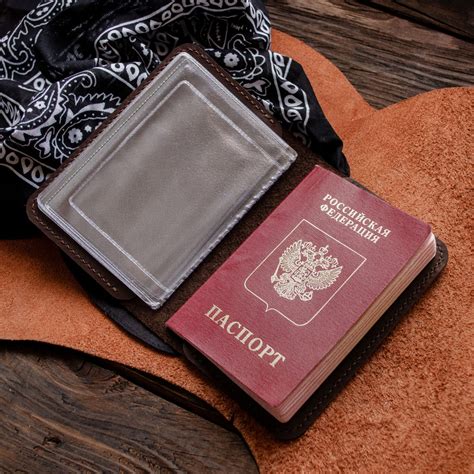 Обложки на паспорт и автодокументы из кожи купить в Москве