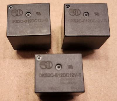 3 PK OKS2C-S12DC12V-S Relay NEW 5 Pin 12A 12V 125VAC 28VDC - Free Ship ...