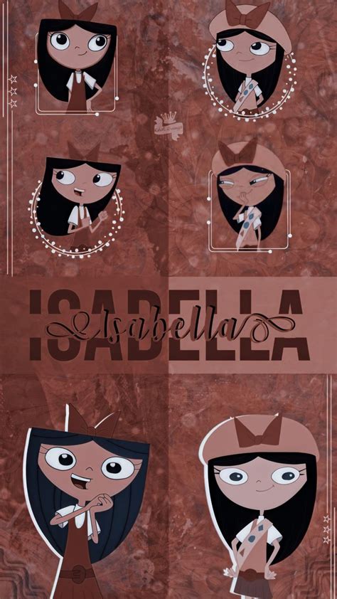 Wallpaper png Isabella | Phineas e ferb, Imagens de disney, Disney