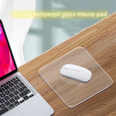Frosted Tempered Glass Mouse Pad Gaming FPS Player Competition ...