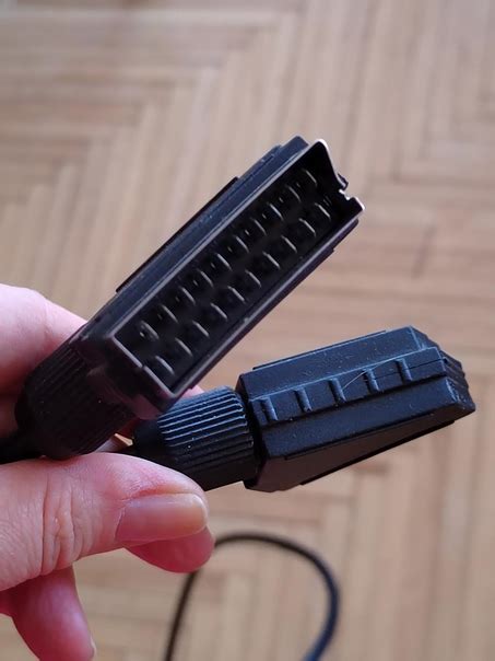 Кабель скарт-скарт (scart-scart). Европейский стандарт для подключения ...