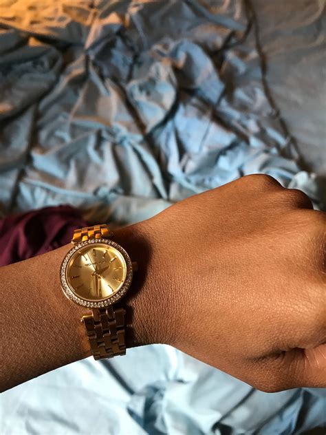 Michael Kors Mini Darci MK3295 Crystal Gold-tone Stainless Steel Womens ...