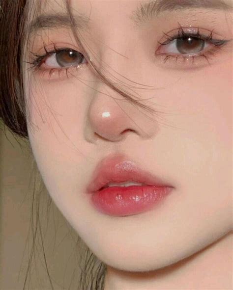 корейская девушка 🔥 | Koreanisches make-up, Gesicht schminken ...