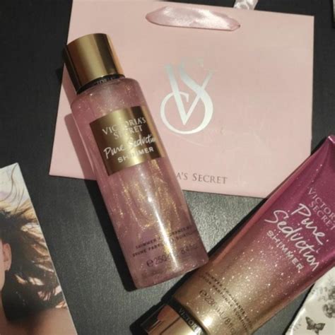 Парфумированный спрей с шимером pure seduction shimmer 💕victorias ...