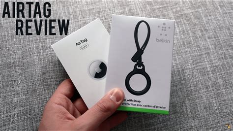 Apple AirTag & Belkin Airtag Case Review: What does it do? - YouTube