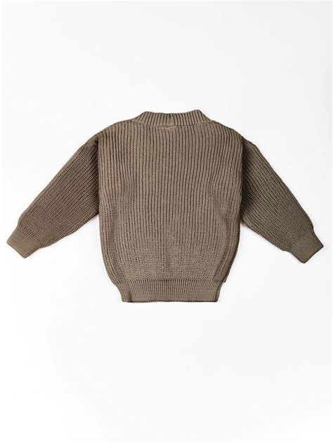 Свитер для девочки Amarobaby KNIT, бежевый. Официальный сайт AmaroBaby