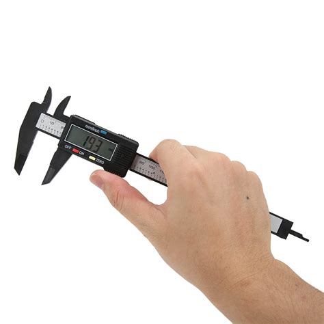Electronic Digital Caliper, 0‑150mm Carbon Fiber Composites Caliper ...