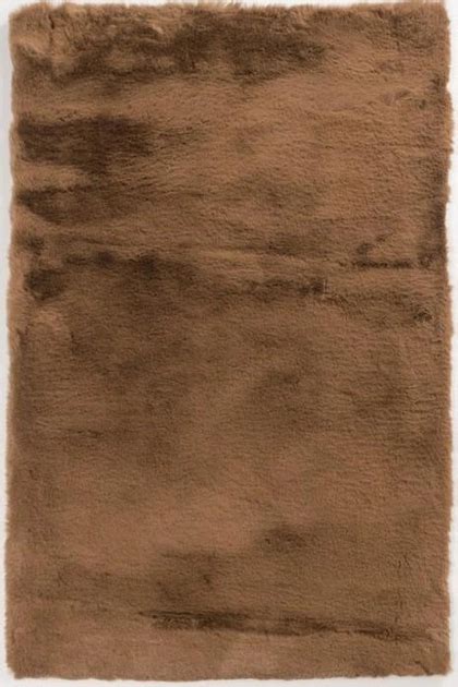 Коврик в ванную комнату Rabbit fur brown 60х110 см Коричневый – фото ...