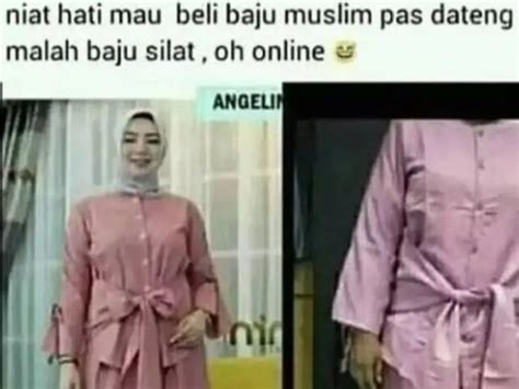 Meme Nyeleneh Waktu Belanja Baju Lebaran, Bikin Tepuk Jidat
